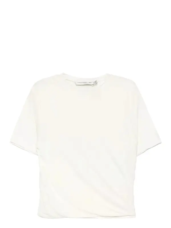 Christopher Esber Coiled T-shirt - White