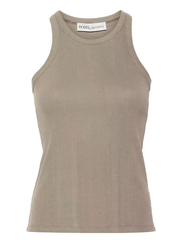 MODES Ribbed Tank Top - Neutrals