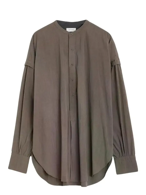 LEMAIRE Long-sleeved Shirt - Brown