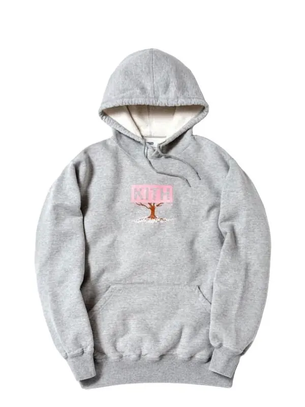 Kith Treats Tokyo Hanami Hoodie - Heather Grey