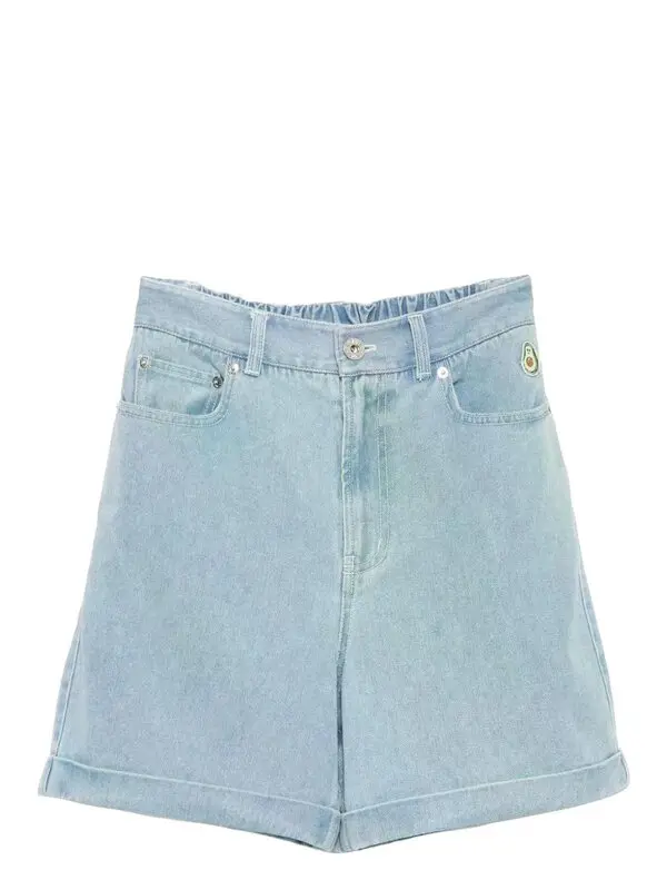 CHOCOOLATE Cotton Shorts - Blue