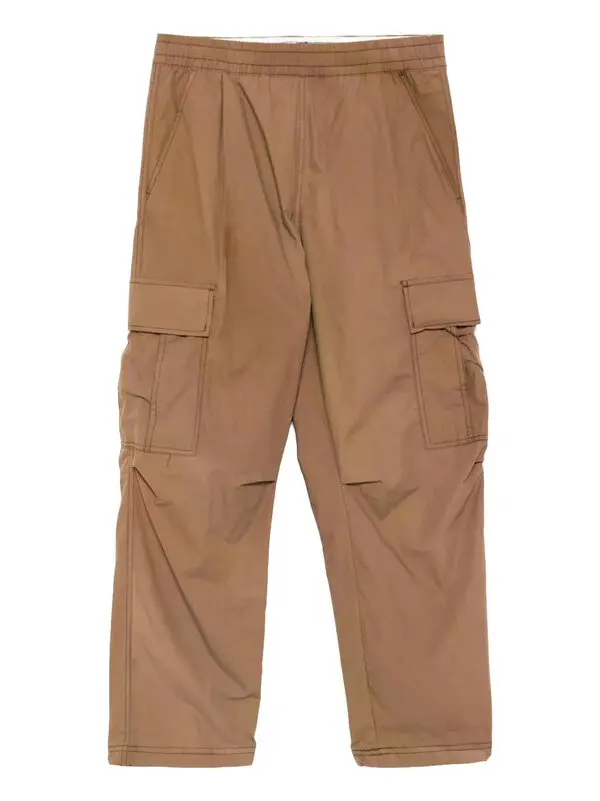 CHOCOOLATE Drawstring Cargo Trousers - Brown