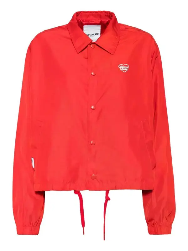 CHOCOOLATE Logo-print Jacket - Red