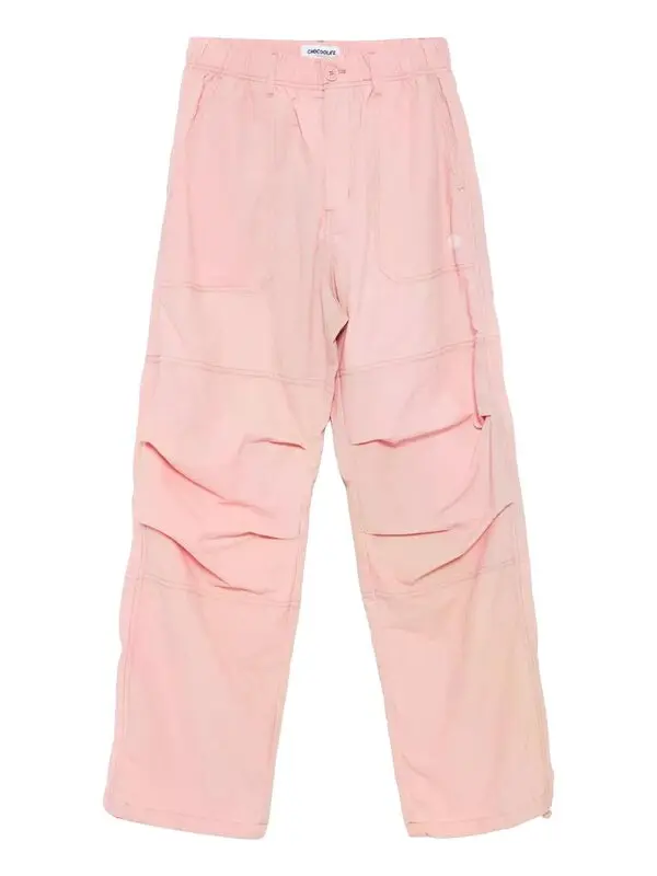 CHOCOOLATE Knee Tuck Trousers - Pink