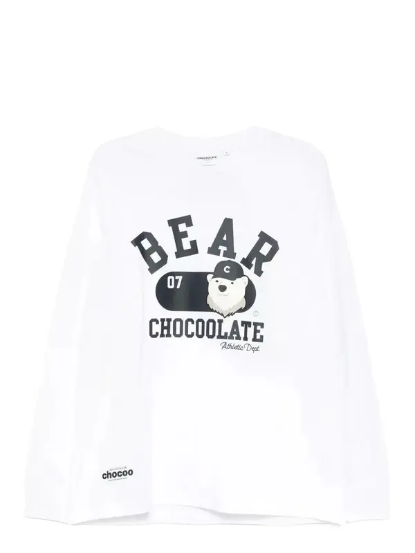 CHOCOOLATE Graphic-print T-shirt - White