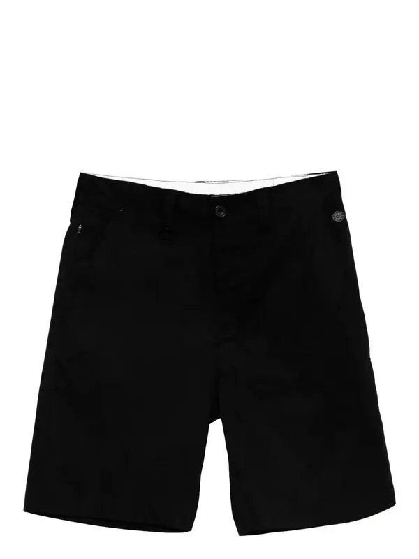 CHOCOOLATE Drawstring Bermuda Shorts - Black