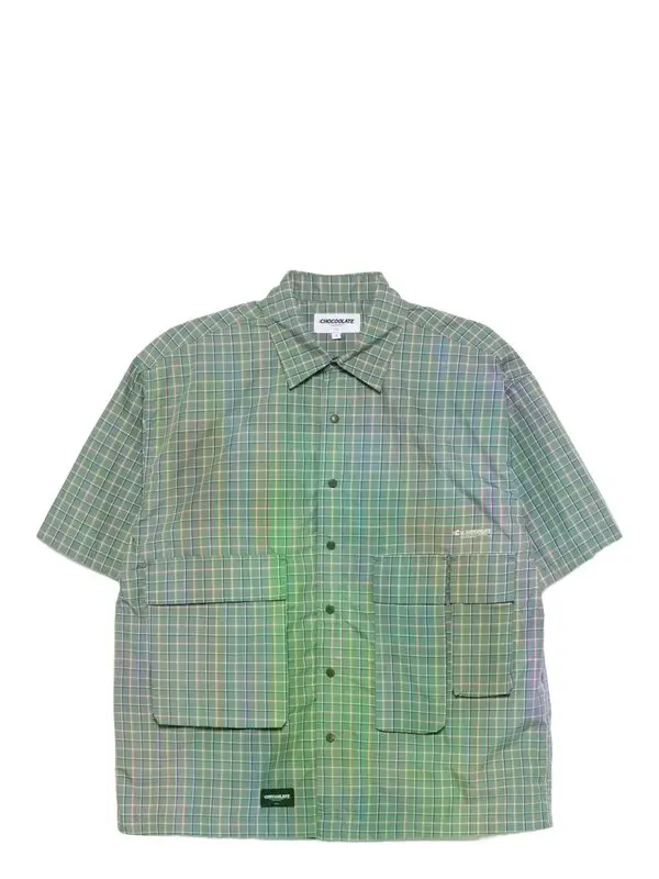CHOCOOLATE Checked Shirt - Green