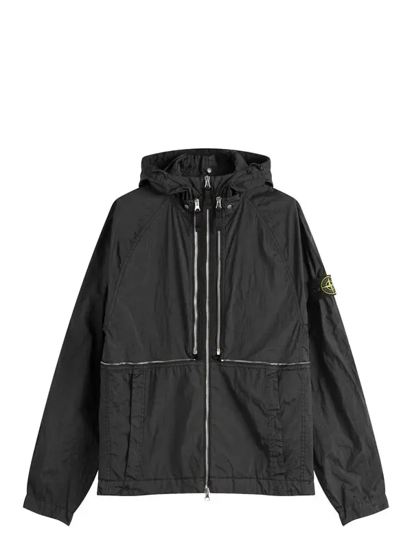 Stone Island Nylon Metal Watro-tc Econyl 2-in-1 Jacket - Black
