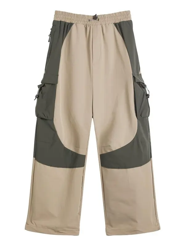KA_YO_PROTOTYPE Parachute Cargo Trousers - Nougat