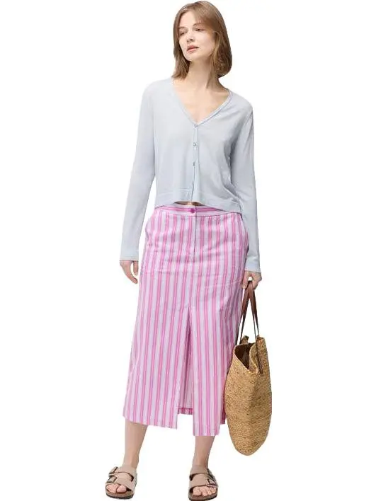 Gobi Cashmere Lightweight Cardigan - Ice Flow