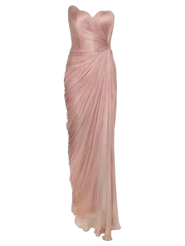 IRIS SERBAN Gisselle Maxi Dress - Neutrals