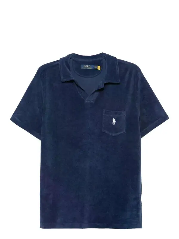 Polo Ralph Lauren Terry-cloth T-shirt - Blue