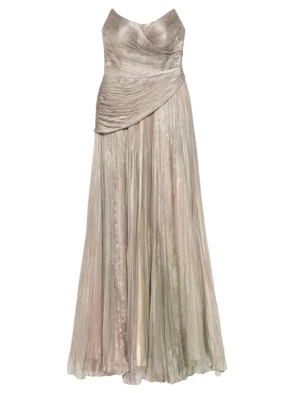 IRIS SERBAN Alanna Maxi Dress - Neutrals