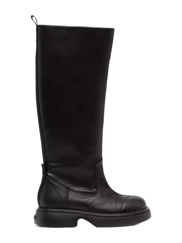 GANNI Everyday Tubular Boots - Black