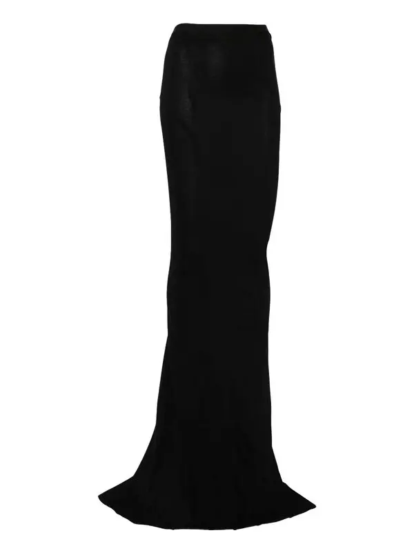 Rick Owens Long Skirt - Black