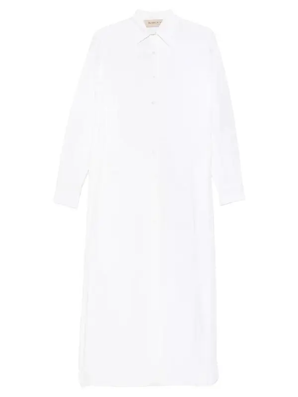 BLANCA VITA Belted Maxi Dress - White