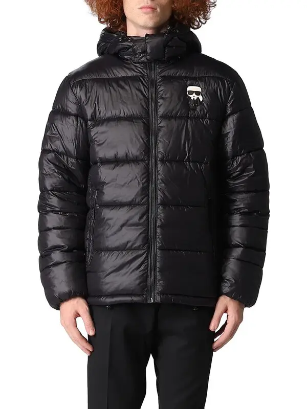 Karl Lagerfeld Puffer Jacket - Black