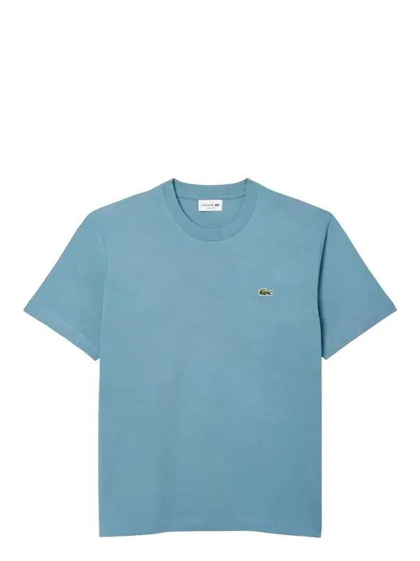Lacoste Logo-embroidered T-shirt - Blue