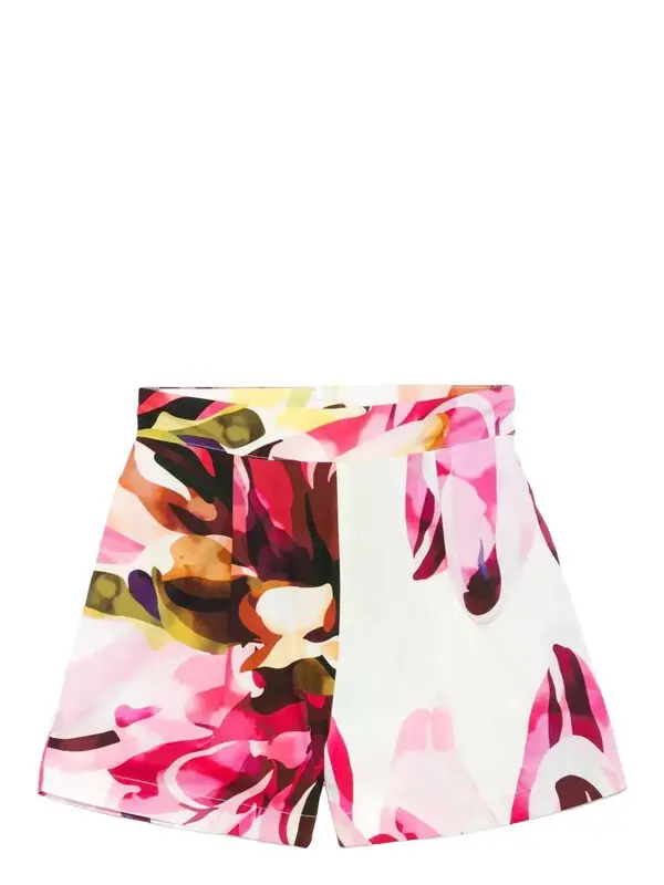 AMOTEA Guia Pleated Shorts - Pink