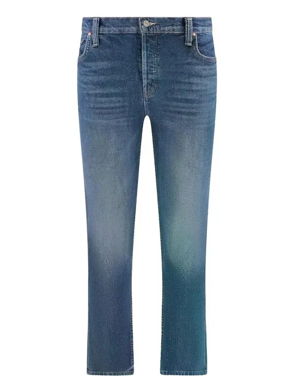 MOTHER The Tomcat Ankle Jeans - Blue