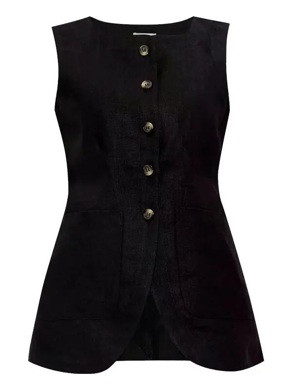 Posse Emma Waistcoat - Black