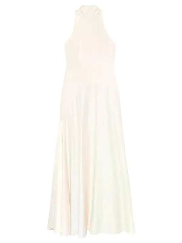 Solace London Cece Maxi Dress - Neutrals