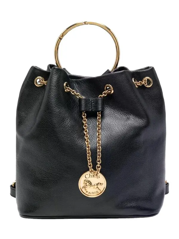 Chloé Bracelet Backpack - Black