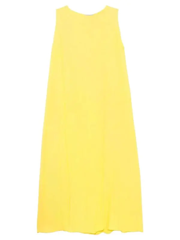 Dusan Linen Maxi Dress - Yellow