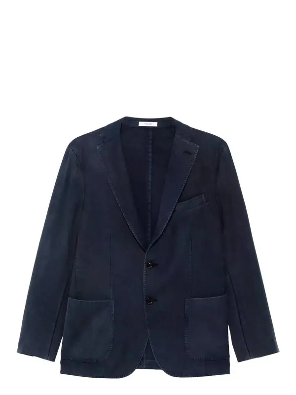 Boglioli Single-breasted Blazer - Blue