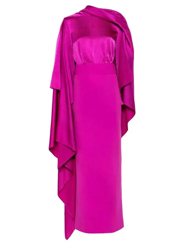 Solace London Rosalia Maxi Dress - Pink
