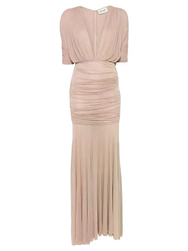 Tove Devi Maxi Dress - Neutrals