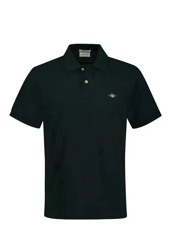 Gant Logo-embroidered Polo Shirt - Green