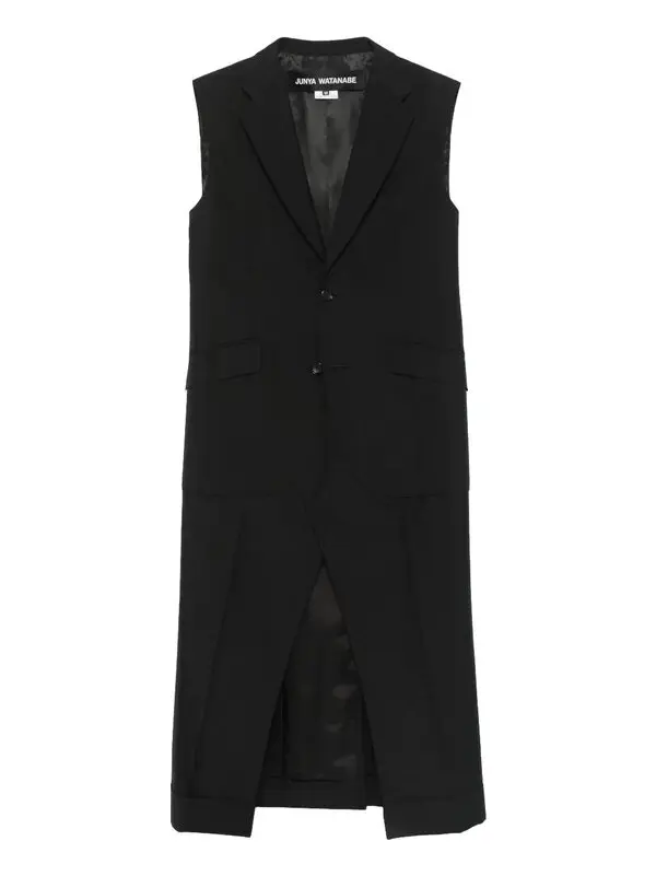 Junya Watanabe Sleeveless Coat - Black