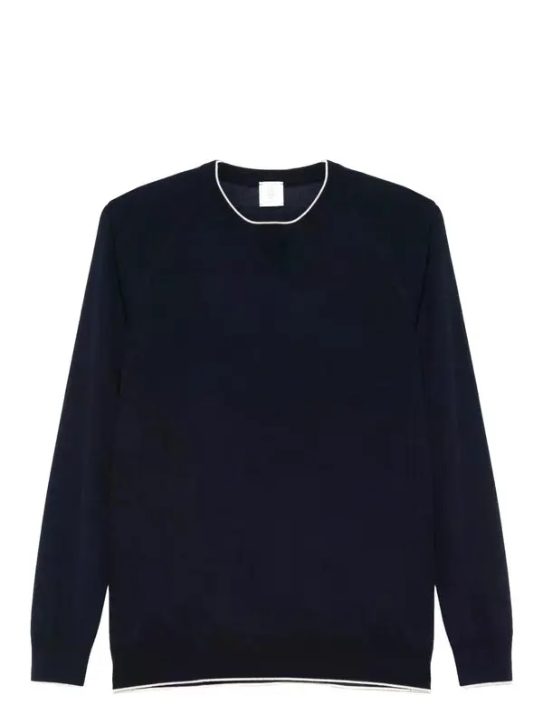 Eleventy Wool Top - Blue