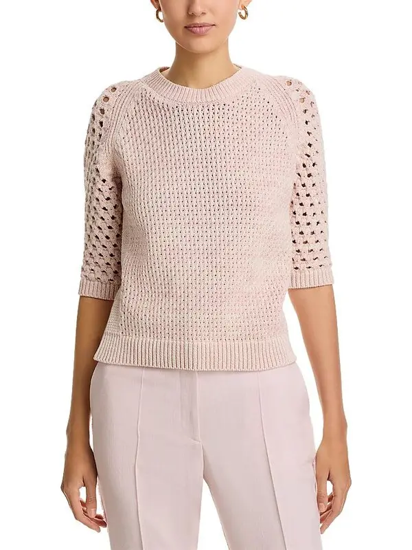 BOSS Fine Knit Sweater - Crystal