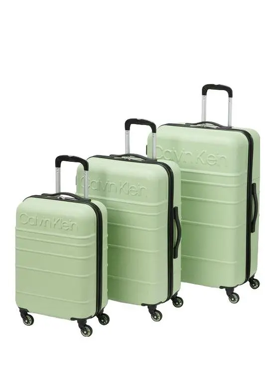 Calvin Klein Fillmore 3-piece Luggage Set - Cucumber