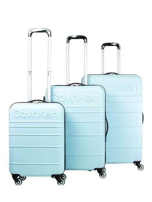 Calvin Klein Fillmore 3-piece Luggage Set - Water Blue