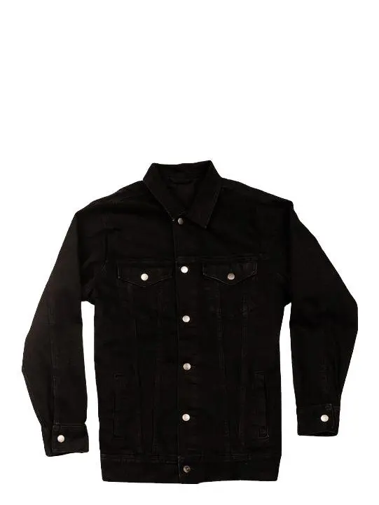 DAPPER BOI Denim Trucker Jacket - Black