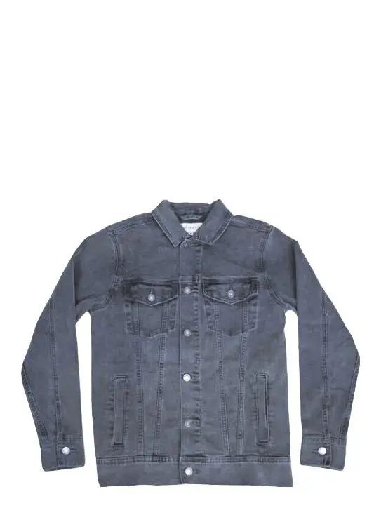 DAPPER BOI Denim Trucker Jacket - Grey