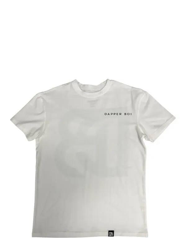 DAPPER BOI Drop Shoulder Tee - White