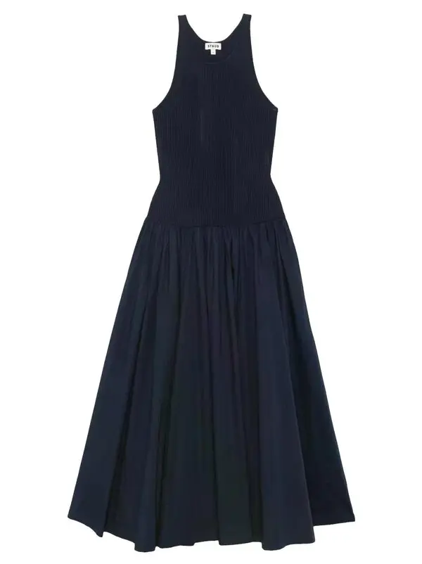 Staud Yamila Maxi Dress - Blue
