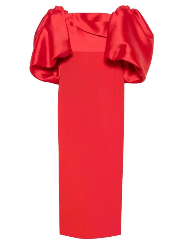 Solace London Floris Maxi Dress - Red