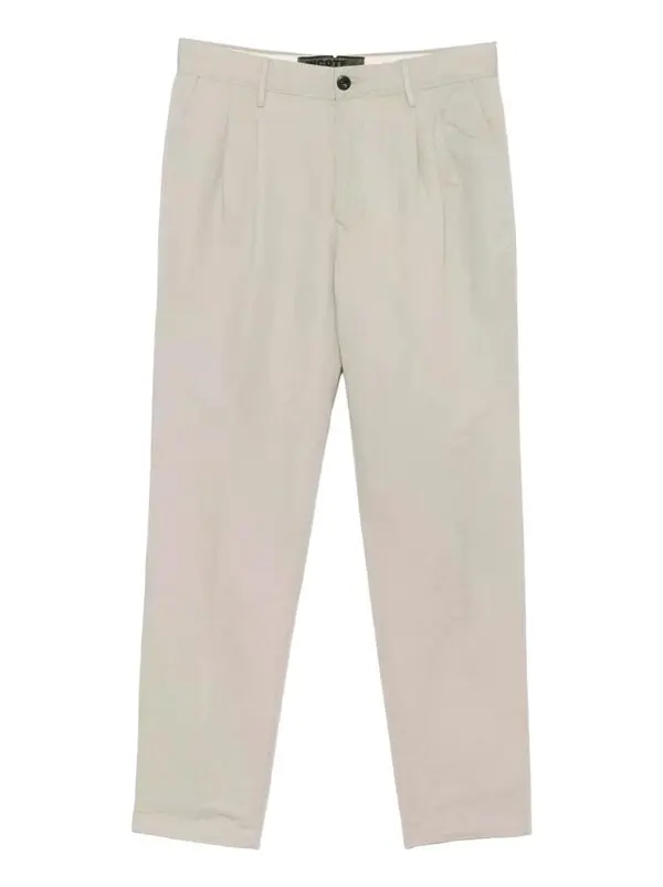 Incotex Pleat-detailed Trousers - Grey