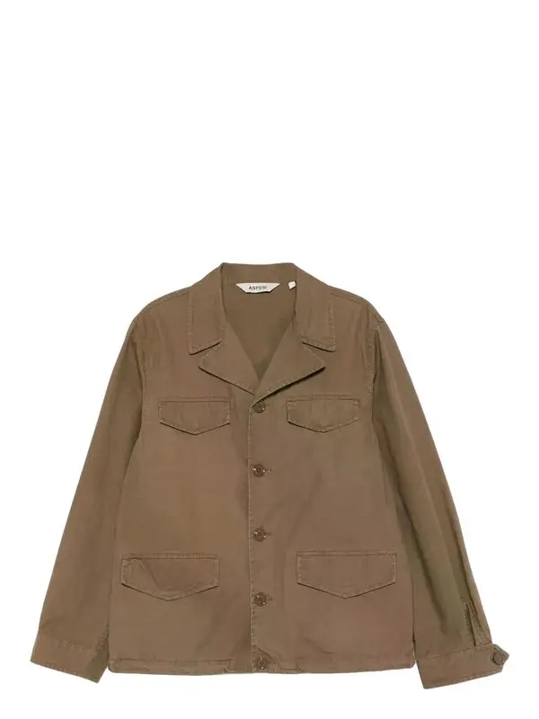Aspesi Mash Shirt Jacket - Brown