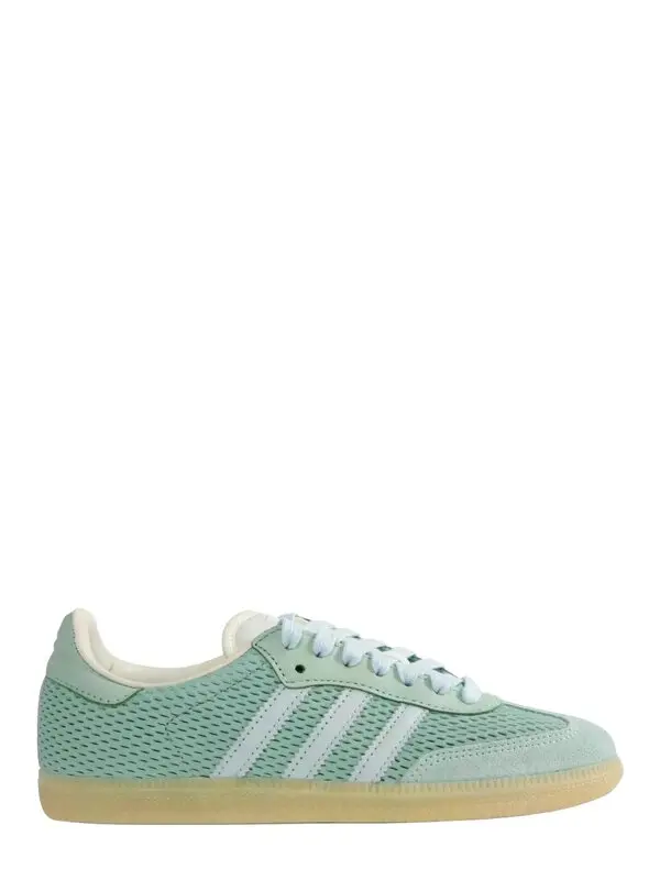 Adidas Samba Mesh-panel Sneakers - Green