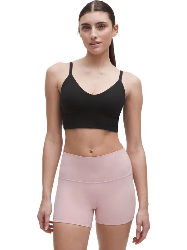 Lululemon Focuser Scoop-neck Bra Nulu - Black