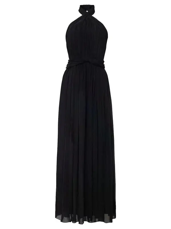 Adam Lippes Raban Maxi Dress - Black