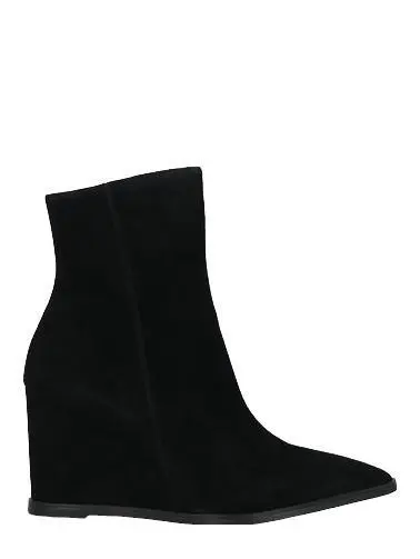 APEPAZZA Ankle Boots In Leather - Black