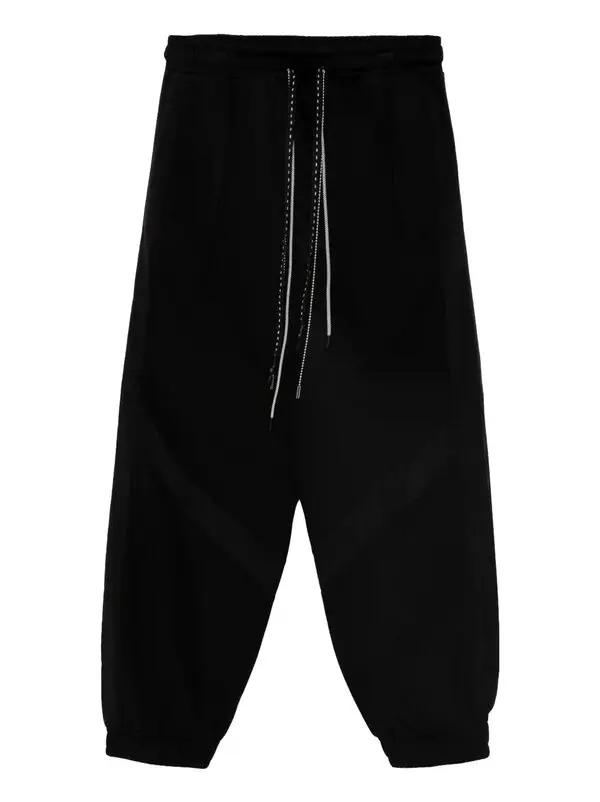 MOSTLY HEARD RARELY SEEN Panelled Wide-leg Trousers - Black