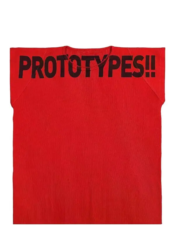 PROTOTYPES Logo-print T-shirt - Red
